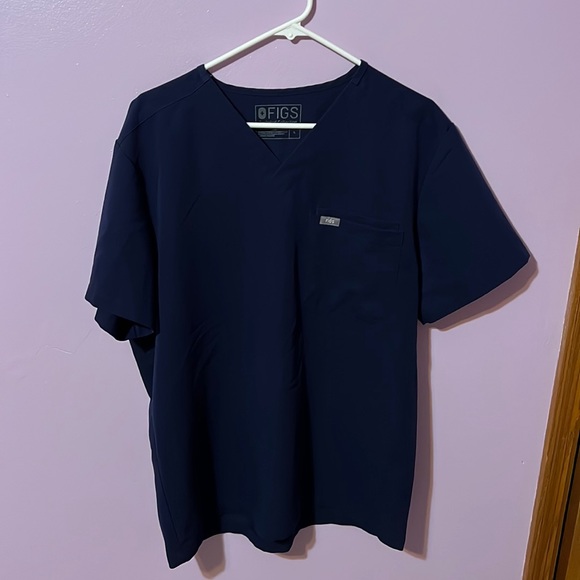 Figs | Shirts | Mens Figs Technical Collection Navy Scrub Top | Poshmark
